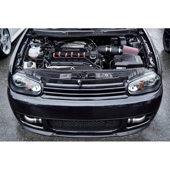For VW Golf MK4 badgeless grille, black