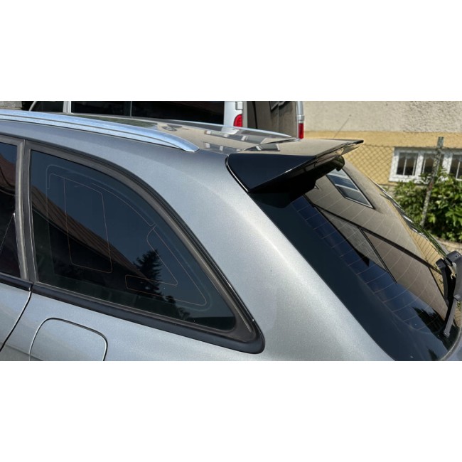 For Audi A4 B8 Avant Roof, Trunk Spoiler, RS design, glossy black