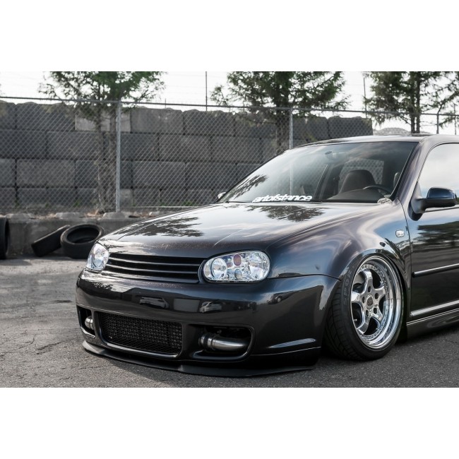 For VW Golf MK4 badgeless grille, black