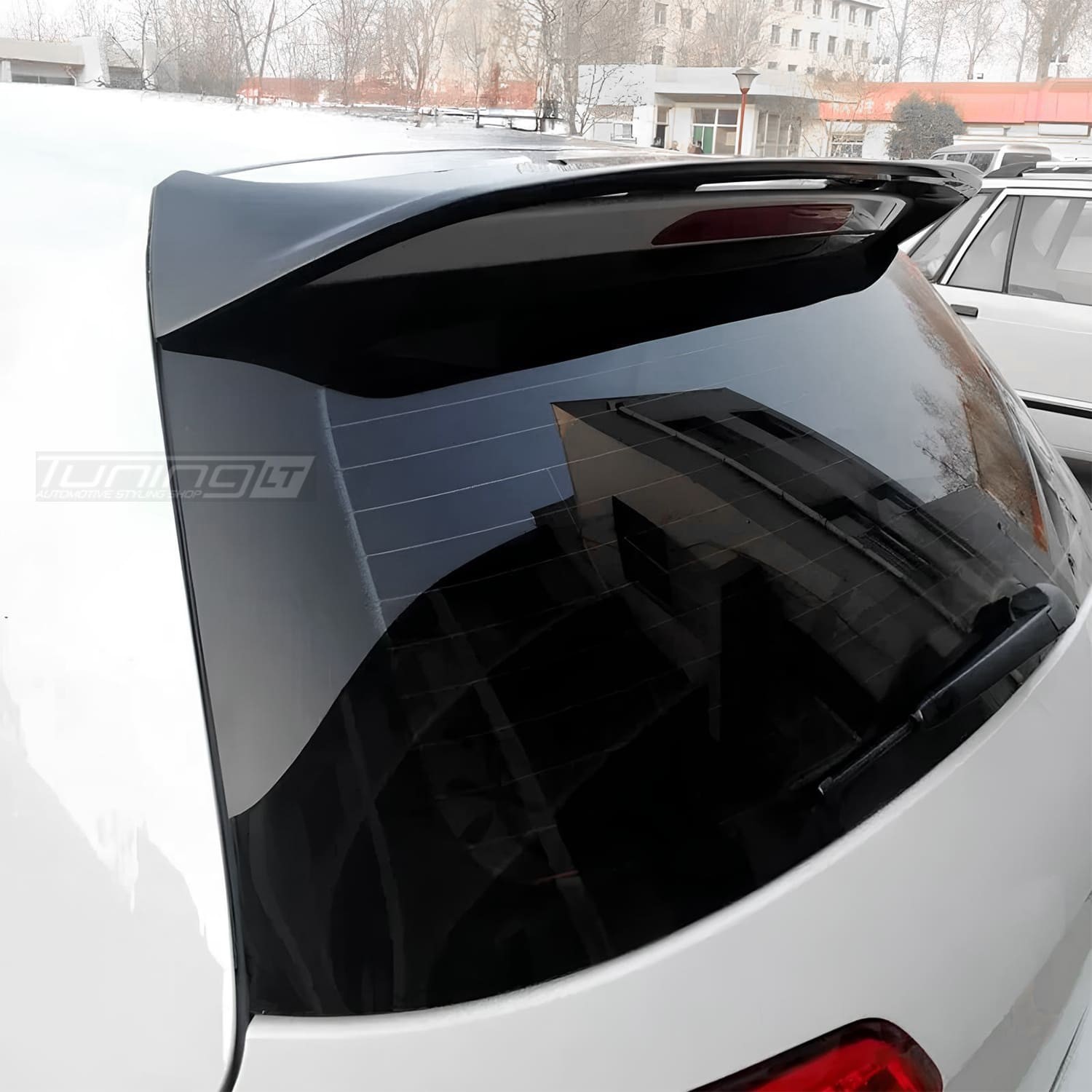 For Volkswagen Golf MK7 Trunk Roof Spoiler, glossy black