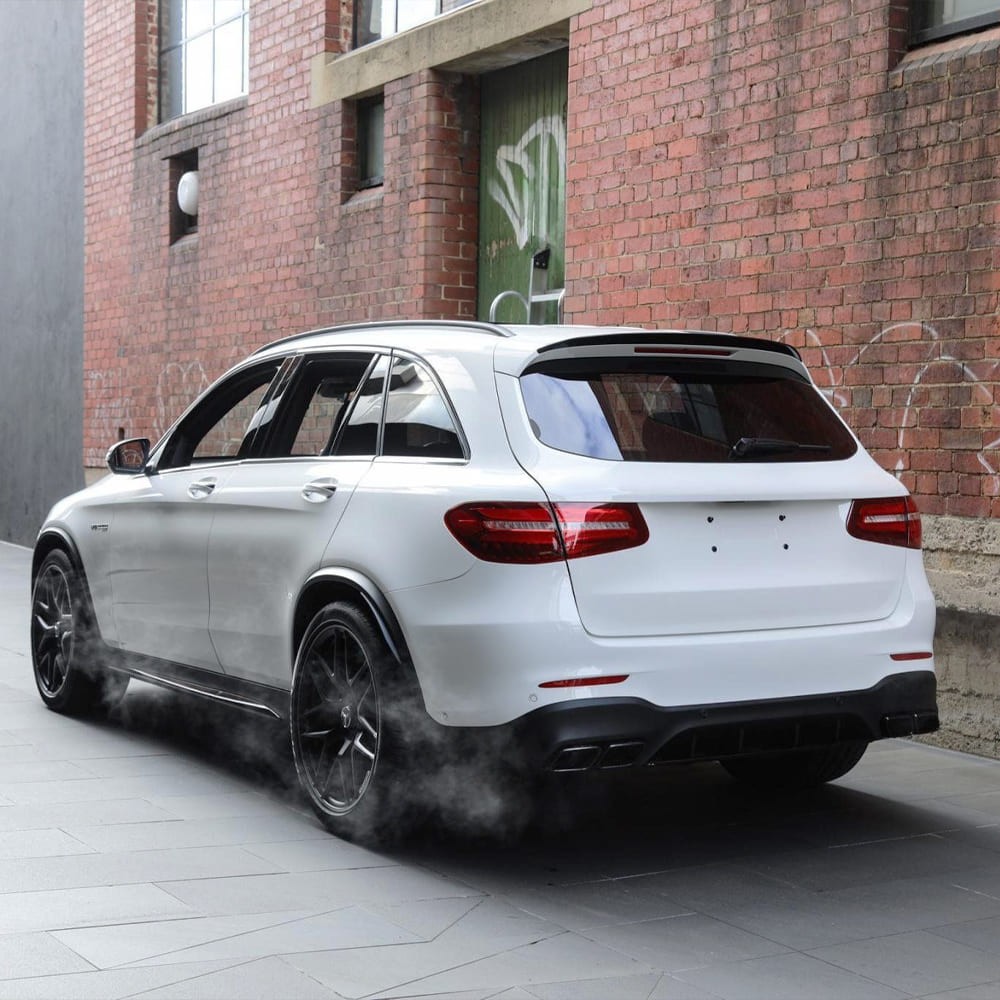 For Mercedes GLC X253 Trunk Roof Spoiler, ANG-style, glossy black