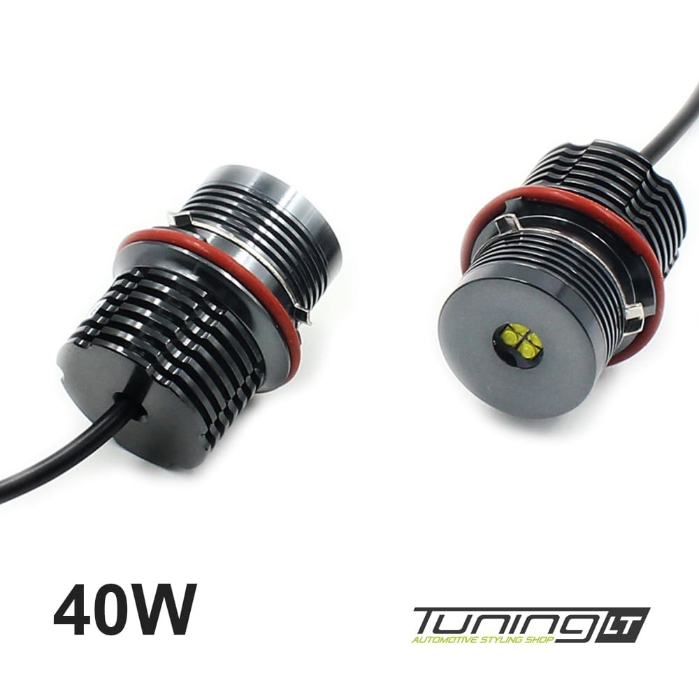 BMW E39 / E53 / E60 / E63 / E65 / E87 LED Angel Eyes 40w