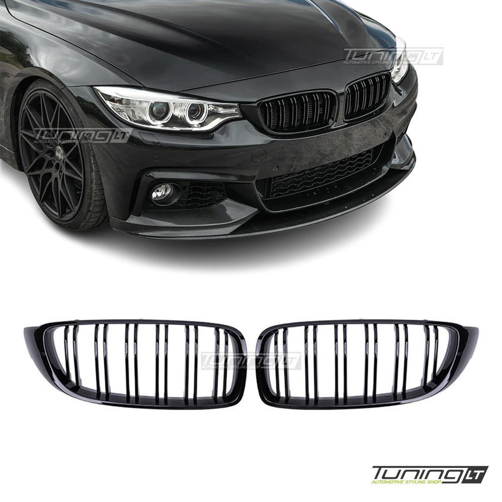 For BMW F32 / F33 / F36 / F82 Performance front grill, black