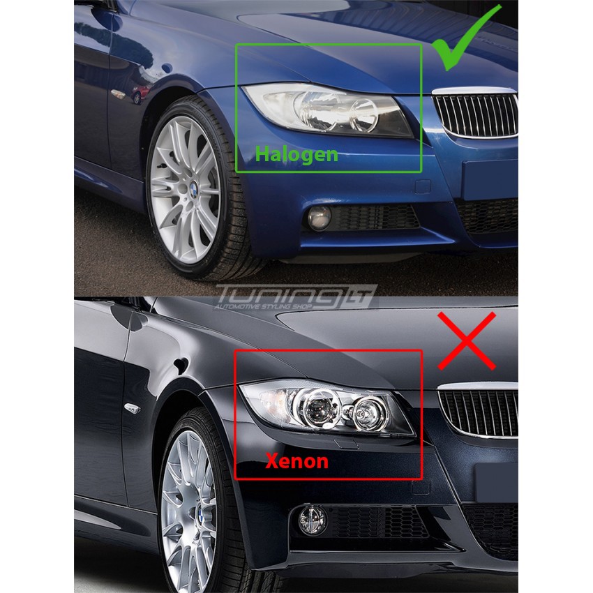 For BMW E90 / E91 Angel Eyes headlights