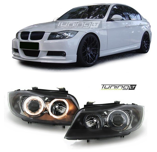 For BMW E90 / E91 Angel Eyes headlights