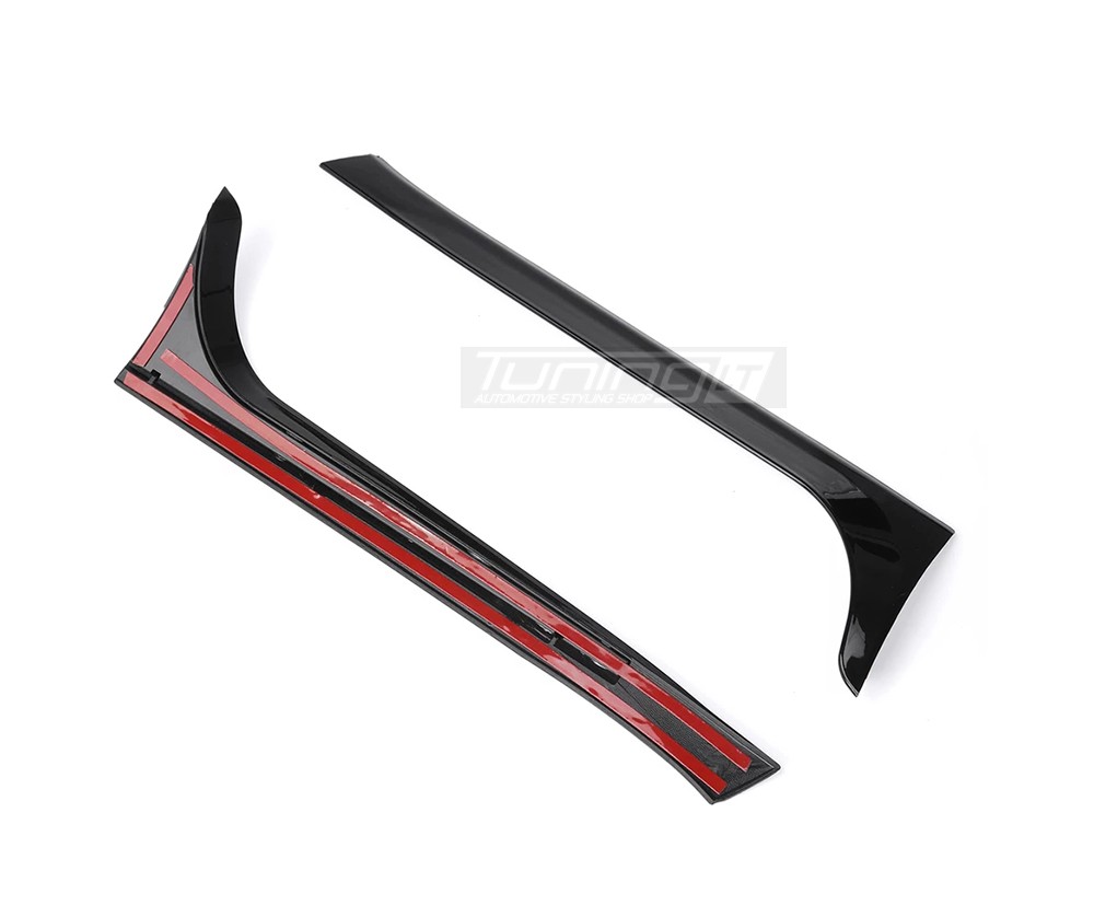 For VW Golf MK6 GTI / GTD / R Rear Window Spoilers set, glossy black