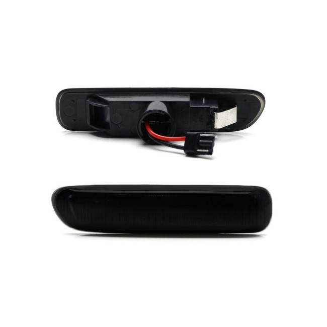 For BMW E46 running side indicators, black