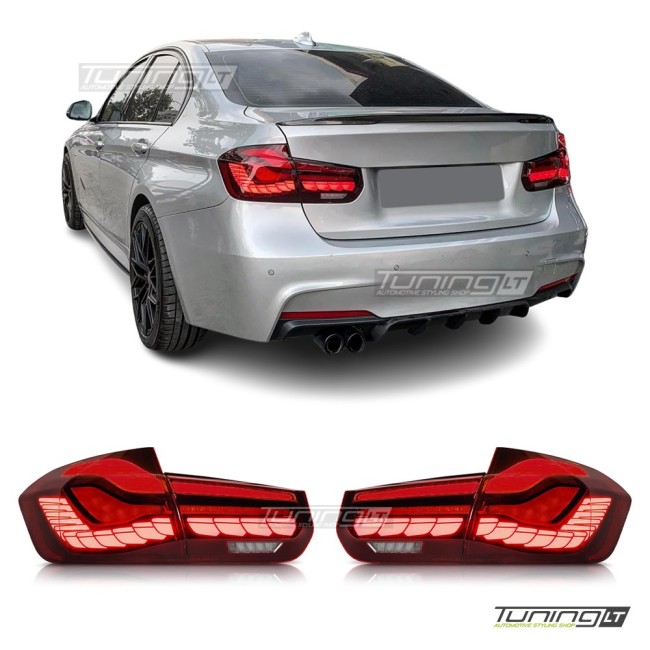 BMW F30 / F80 skirti OLED GTS galiniai žibintai