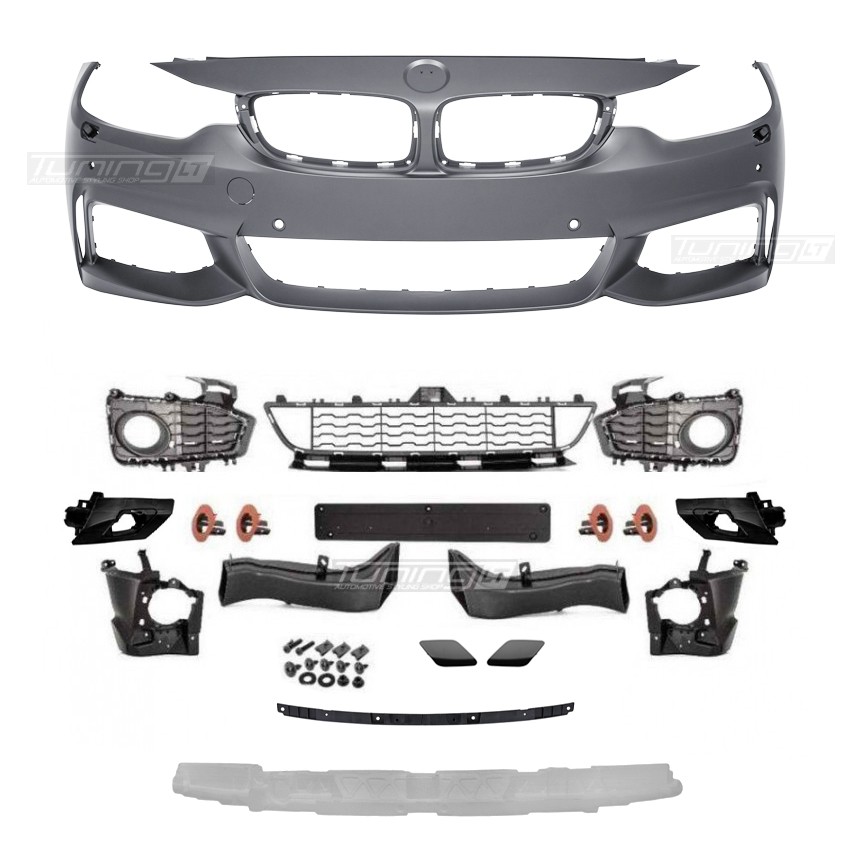 For BMW F32 / F33 / F36 M-Sport style front Bumper