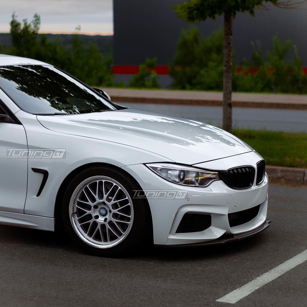 For BMW F32 F33 F36 side fender grille, glossy black