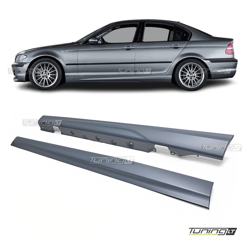 For BMW E46 sedan / touring M-Tech II Side Skirts set