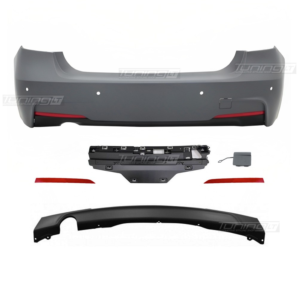 For BMW F30 M-Sport / M-Tech rear Bumper set