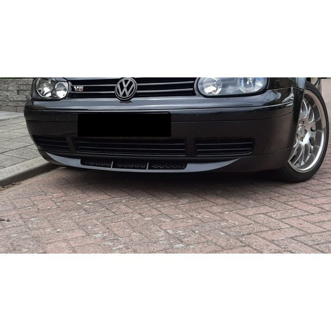 For VW Golf MK4 front bumper spoiler, black