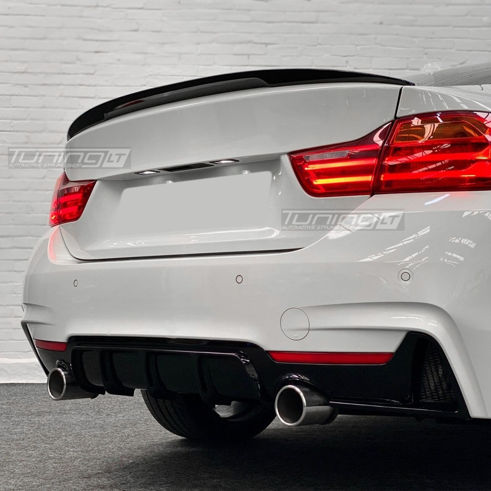 BMW F32 Performance Spoileris ant bagažinės dangčio, juodas
