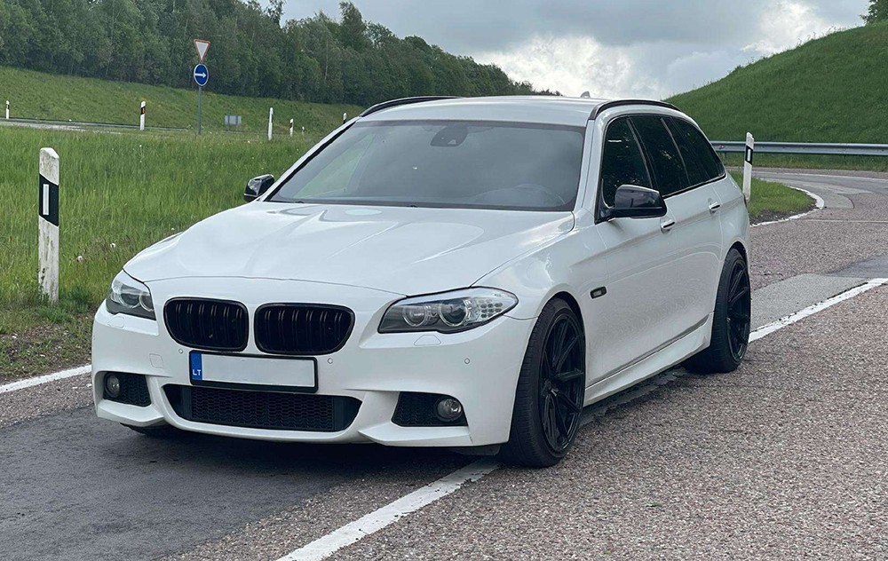 BMW F11 Touring M-Sport apdaila, M Sport buferiai, M Paketas