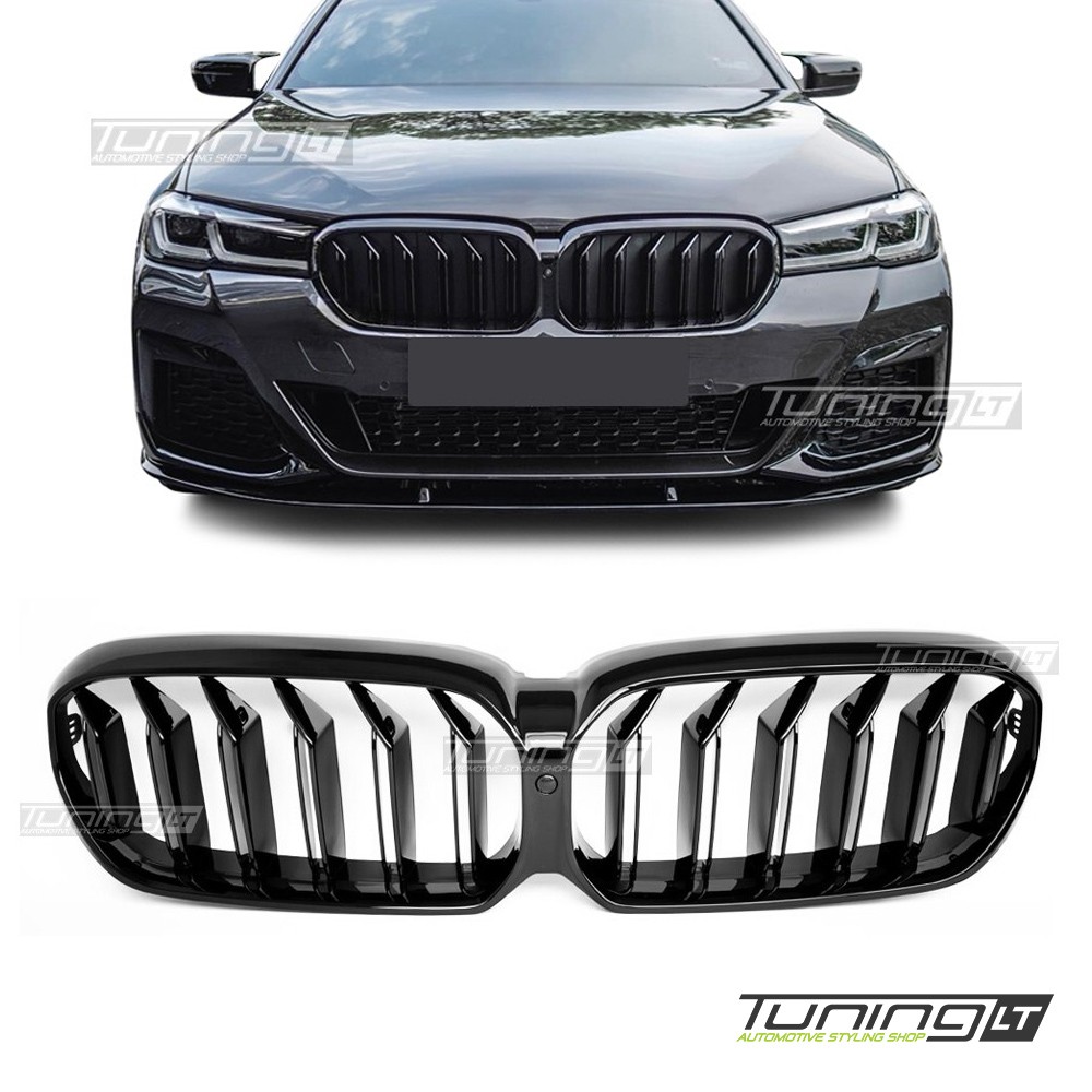 For BMW G30 / G31 LCI Performance front grille, glossy black