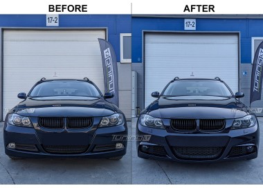 BMW E90 / E91 PRE-LCI priekinis buferis M-Tech bamperis