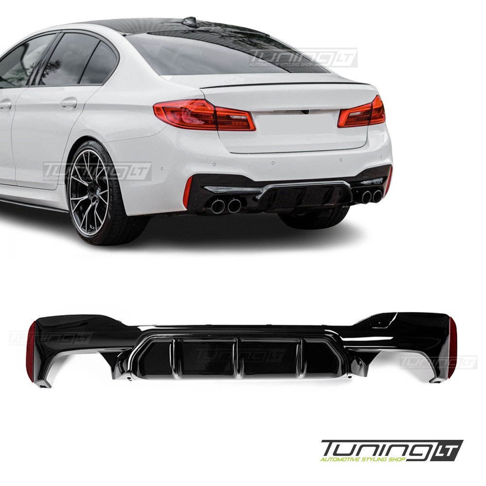 For BMW G30 / G31 rear M-Sport bumper M5 Performance diffuser
