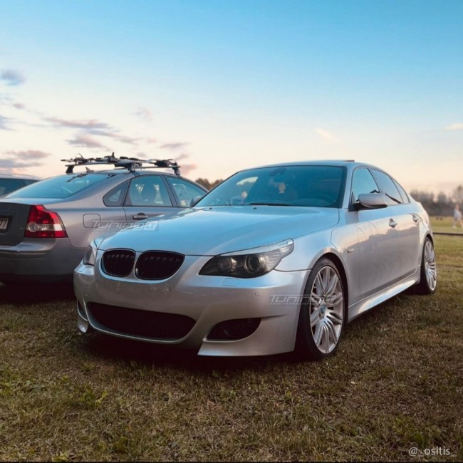 For BMW E60 / E61 front bumper M5 style, M look