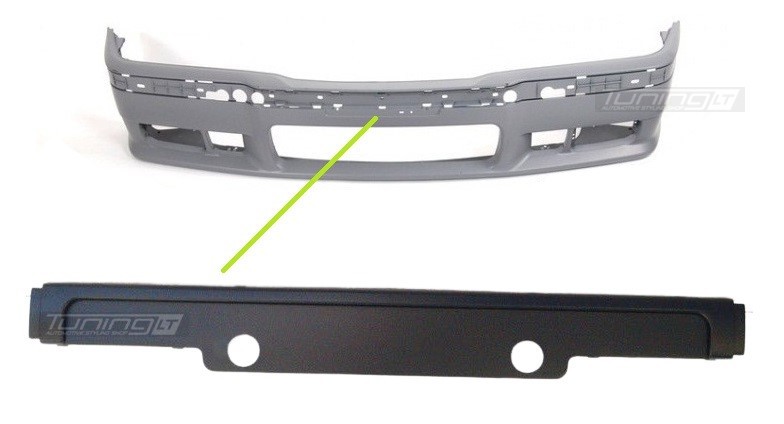 Front bumper central trim for BMW E36 M3 / M-Tech