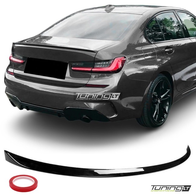For BMW G20 Performance boot spoiler black