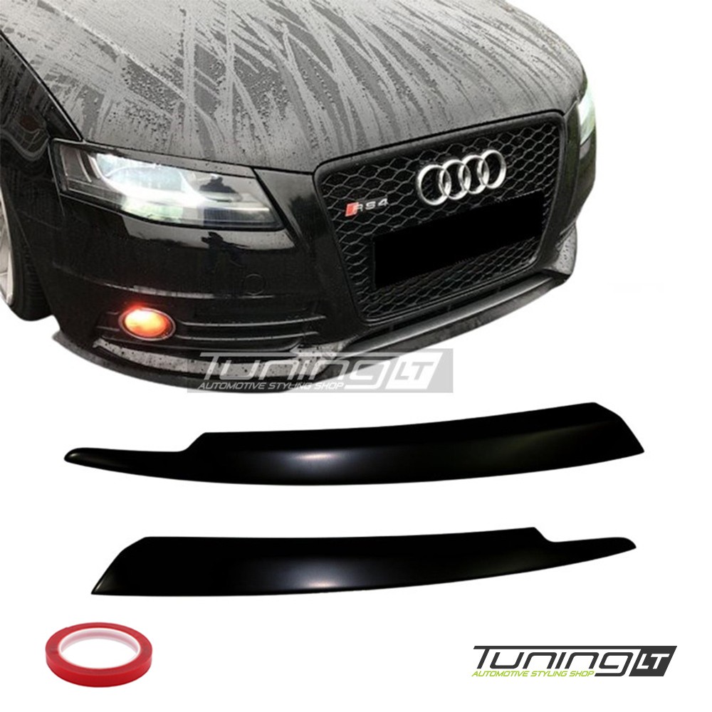 For Audi A4 B8 headlights eyebrows / eyelids