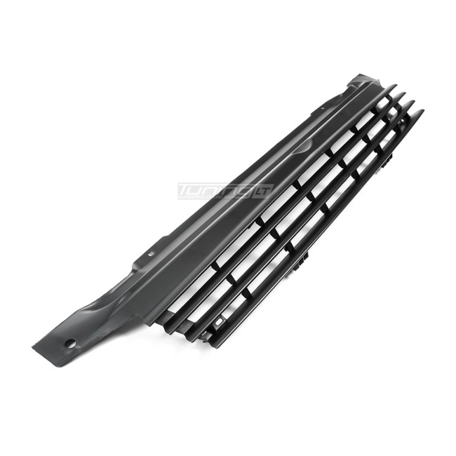 For VW T4 Multivan / Caravelle badgeless grille, black