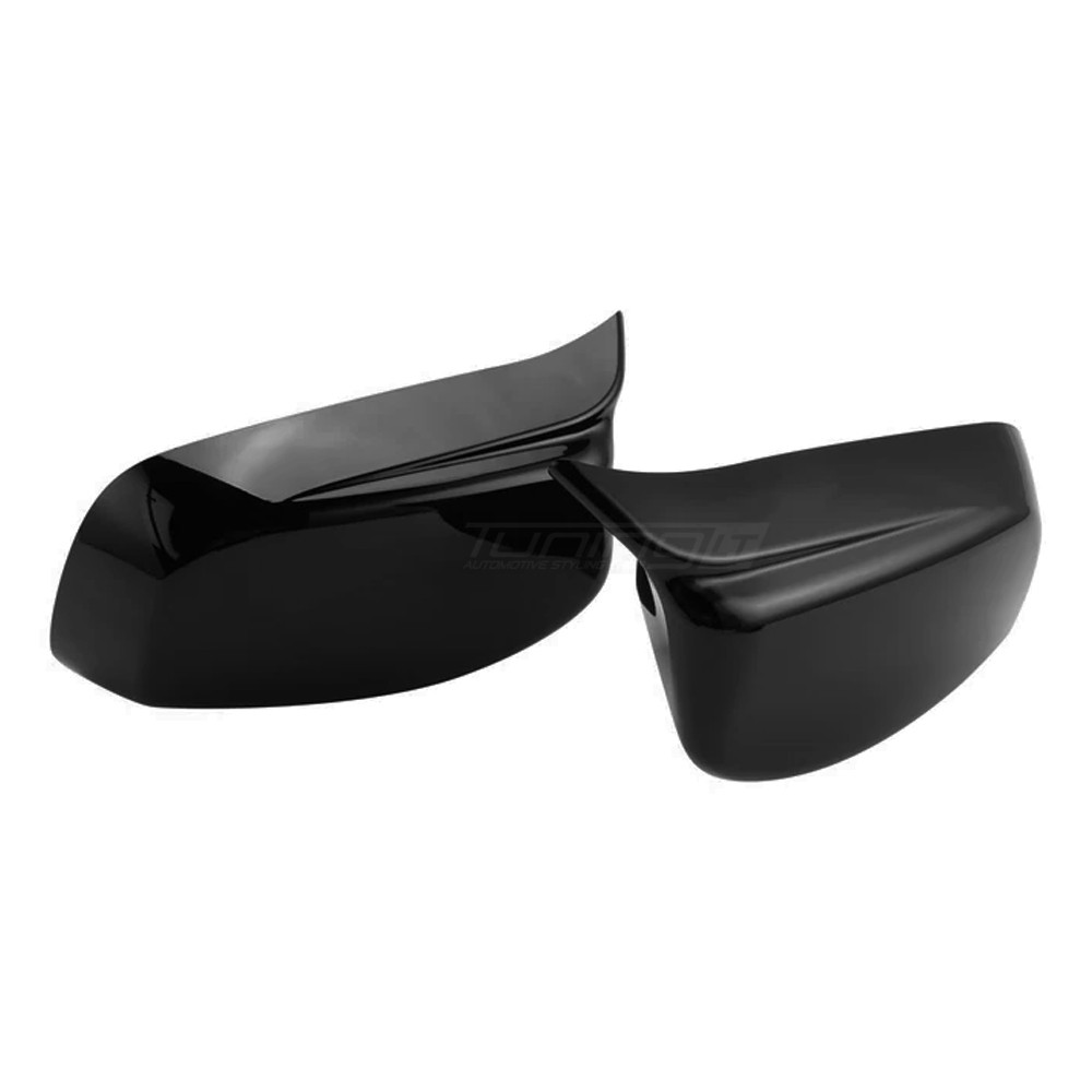 For BMW E60 E61 E63 E64 Mirror Caps, M style Covers, black
