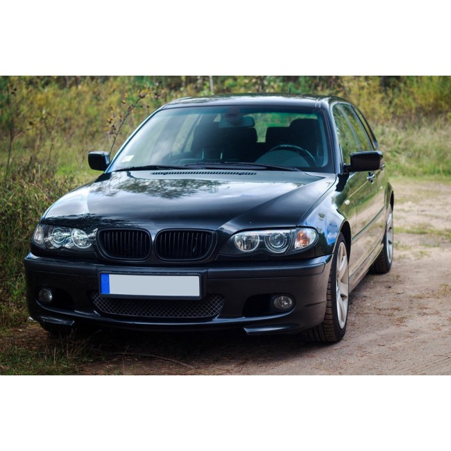 For BMW E46 with M3 / M-Tech 2 bumper fog lights set, clear