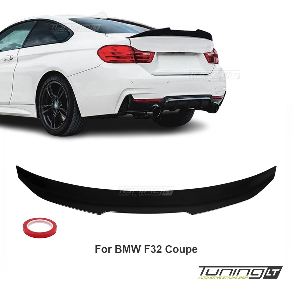 BMW F32 PSM style Spoileris ant Bagažinės, juodas blizgus