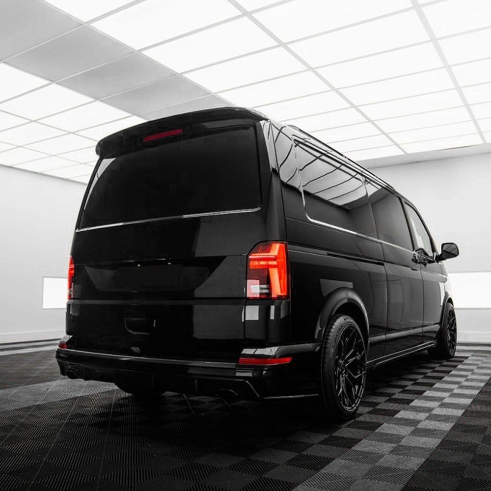 For VW T6 / T6.1 Transporter Roof Spoiler, Glossy Black, ABS