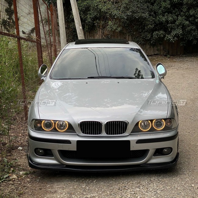 BMW E39 Front M Tech Bumper spoiler, M5, lip, splitter, gloss black