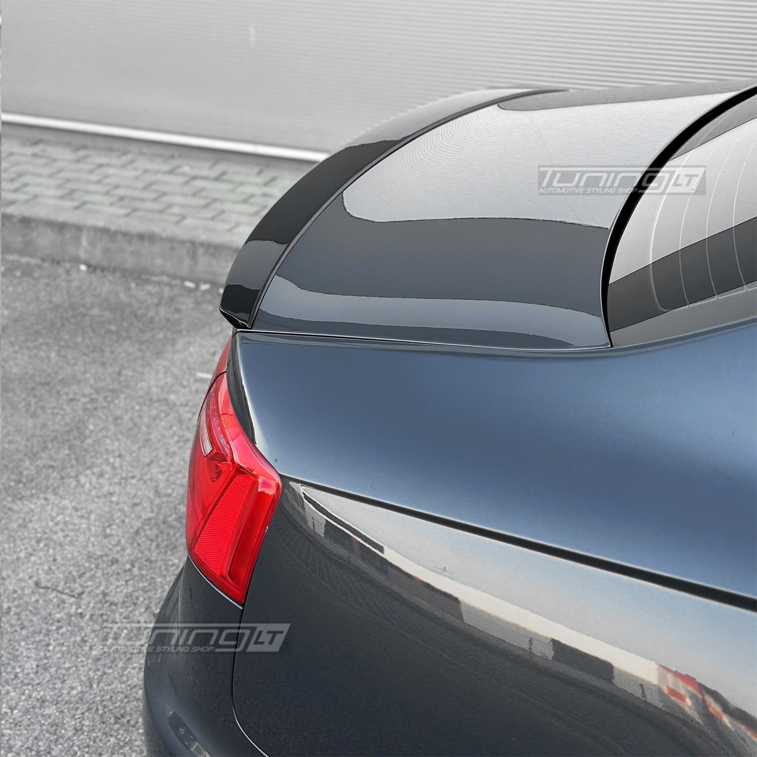 Audi A6 C7 sedan bagažinės dangčio galinis spoileris / S7