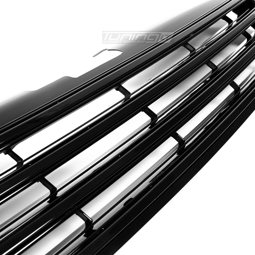 For VW Passat B7 badgeless grille, black