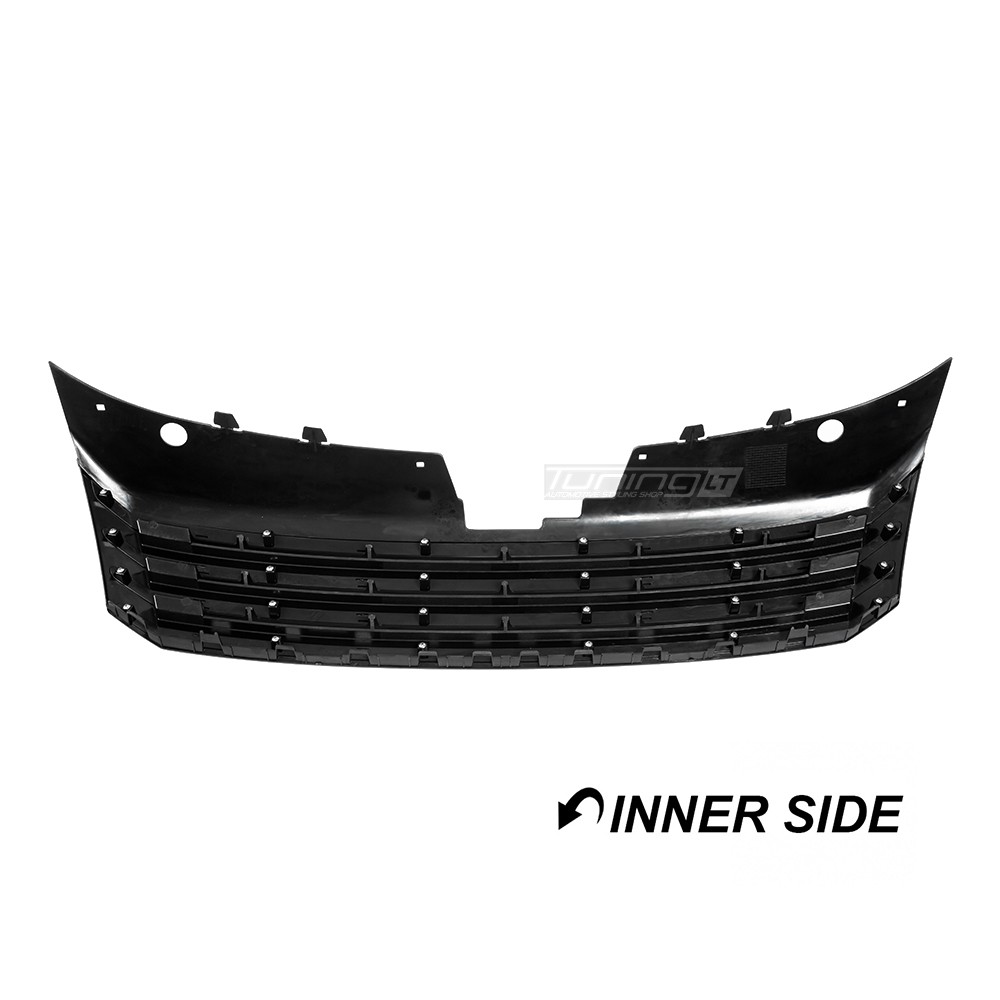 For VW Passat B7 badgeless grille, black