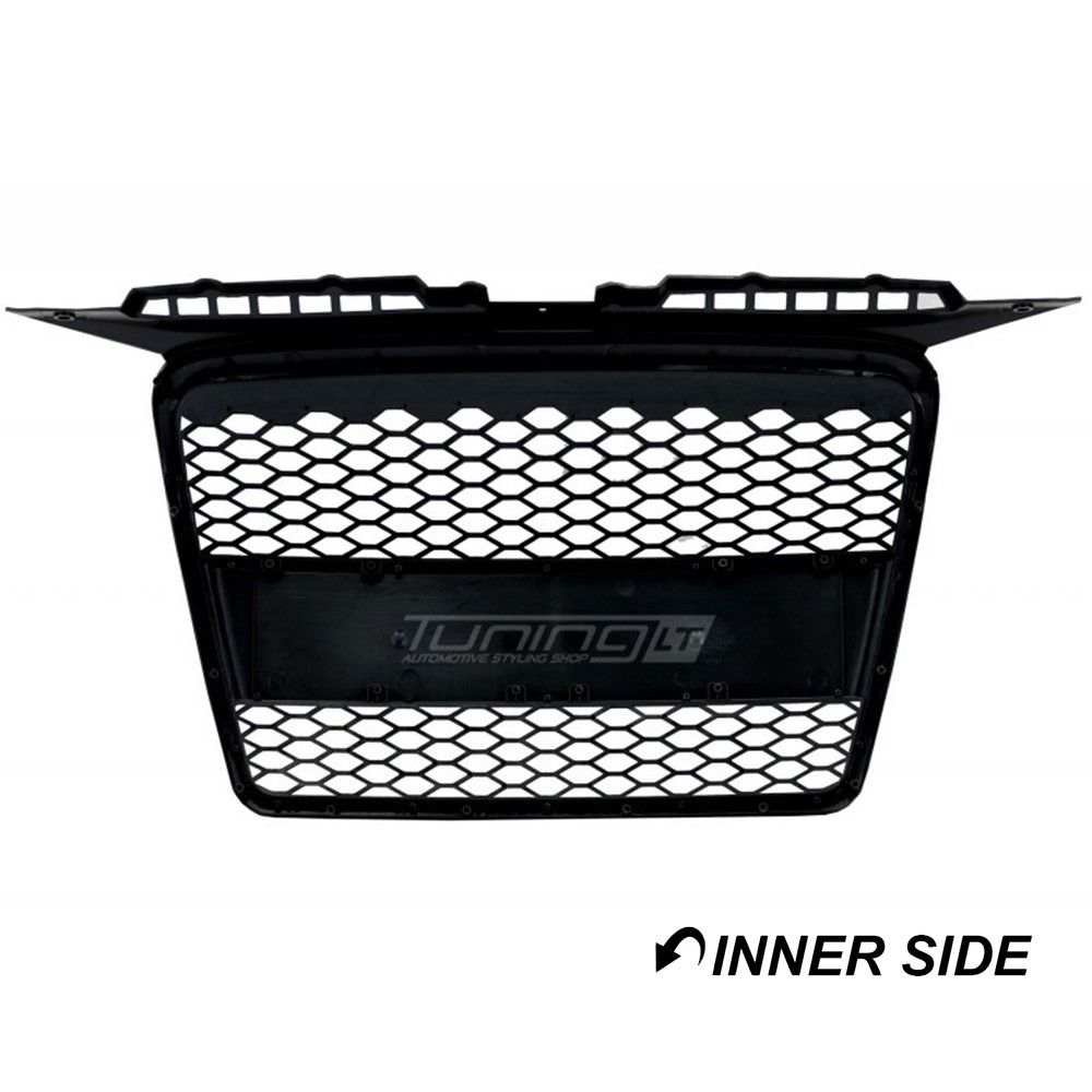 For Audi A3 8P RS-design front grille, matte black