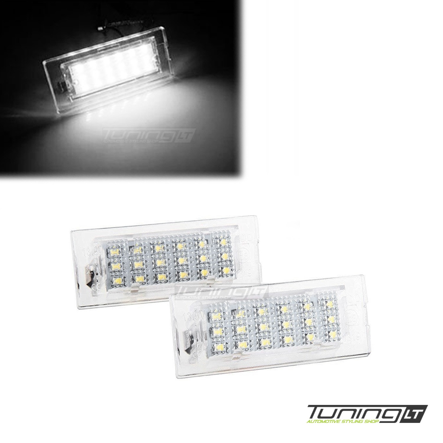 For BMW X3 E83 / X5 E53 LED license lights