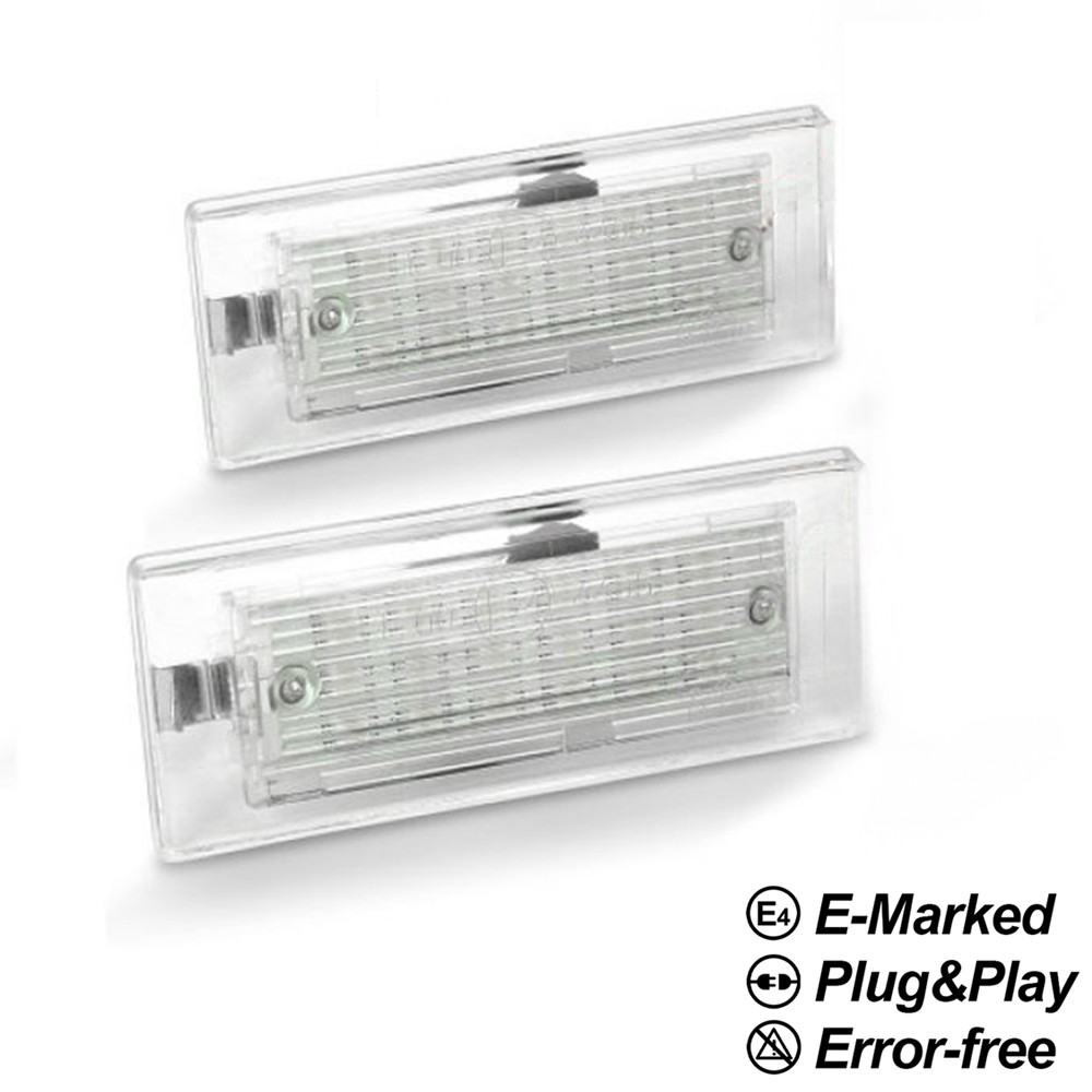 For BMW X3 E83 / X5 E53 LED license lights