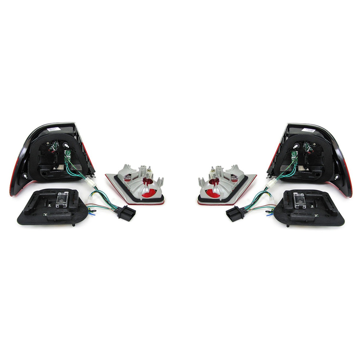 For BMW E46 coupe LED tail lights, smoked