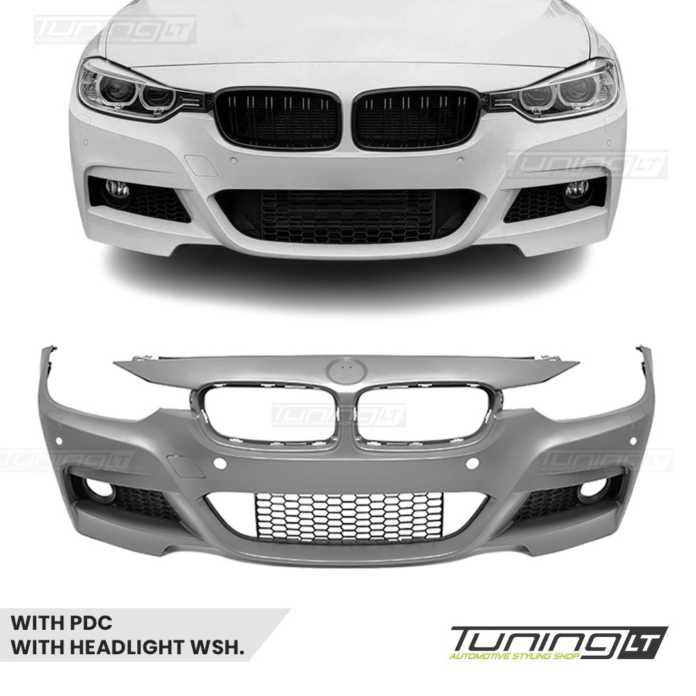 BMW F30 / F31 M Sport priekinis bamperis, M buferis