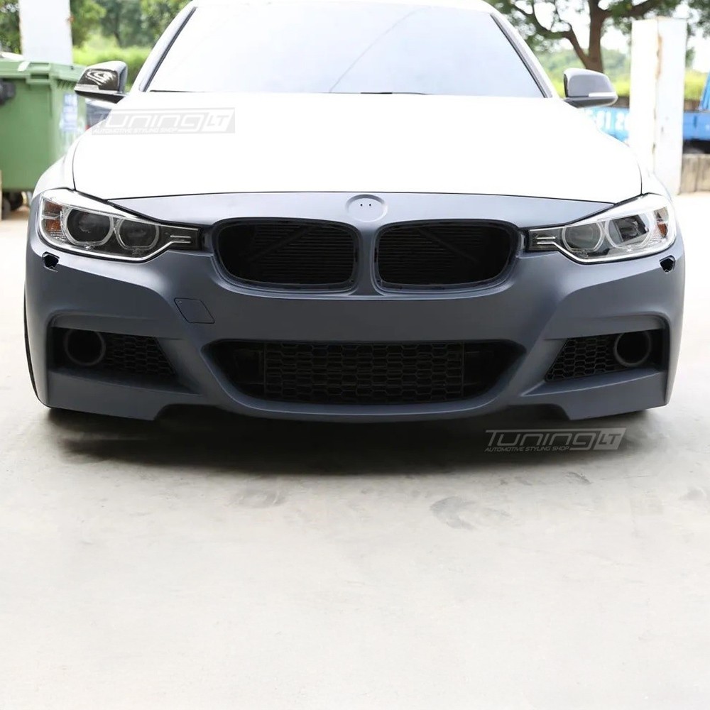 For BMW F30 / F31 M-Sport style Front Bumper, without PDC