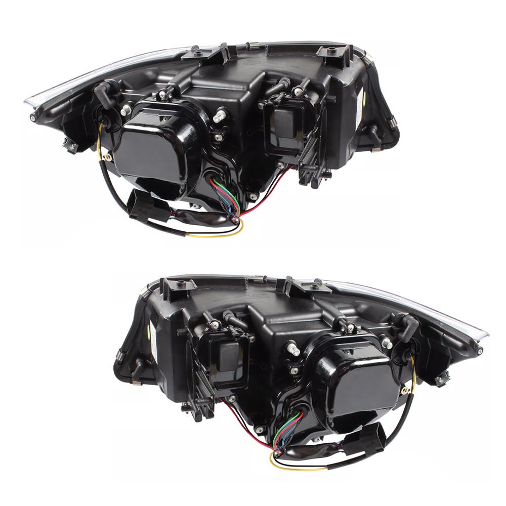 For BMW E90 / E91 Headlights set, DTM LED Angel Eyes, halogen