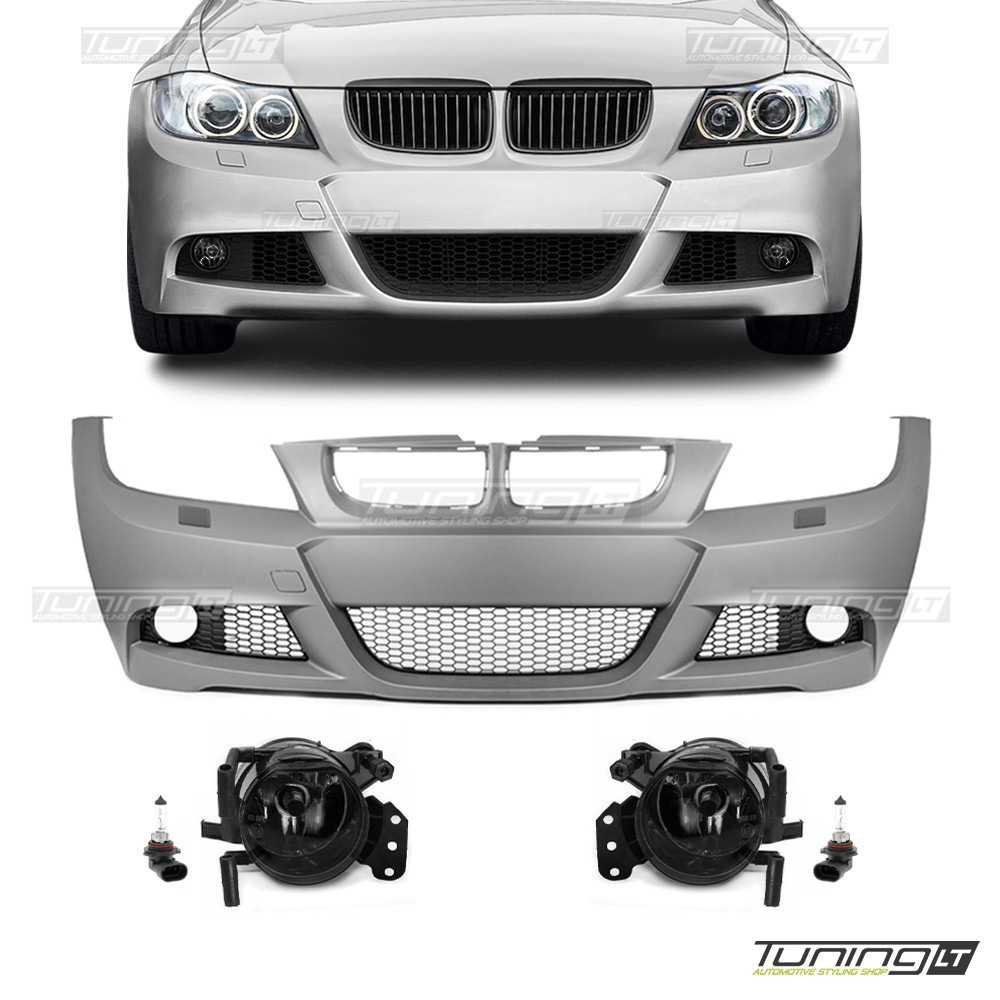 BMW E90 / E91 PRE-LCI Priekinis Buferis, M-Tech, su priešrūkiniais