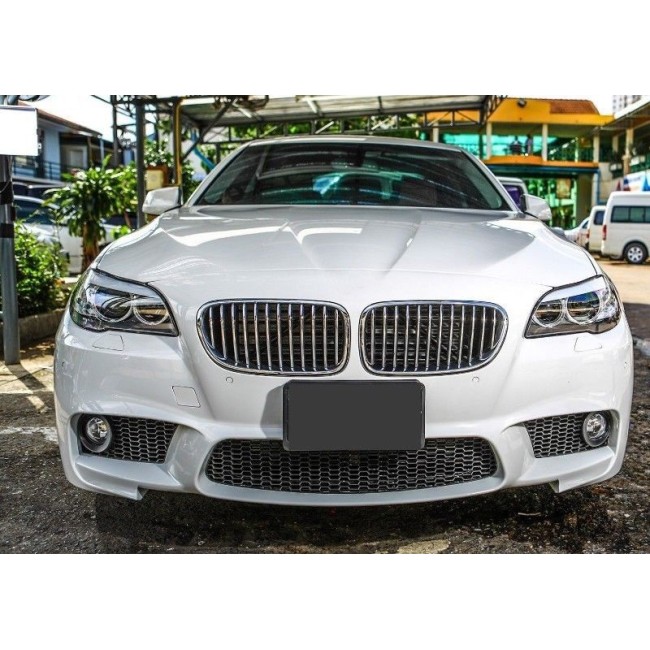 For BMW F10 / F11 M5 style Front Bumper with clear fog lights