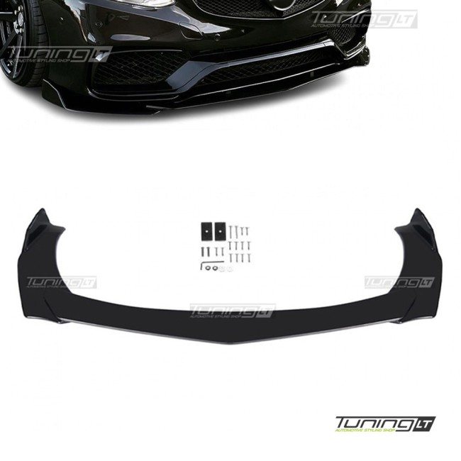 Universal front bumper spoiler splitter