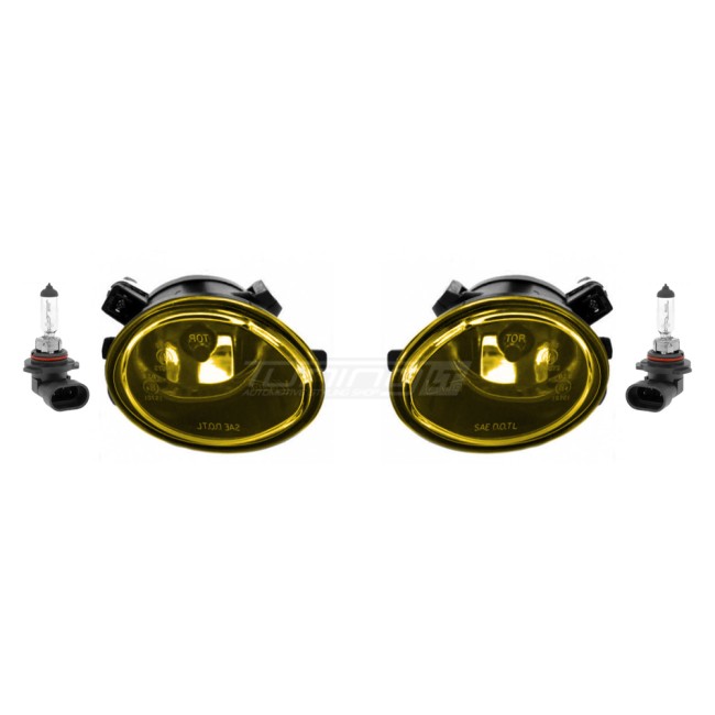 Fog Lights set, left + right, yellow