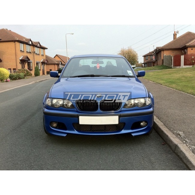 For BMW E46 M-Tech 2 Front Bumper with clear fog lights