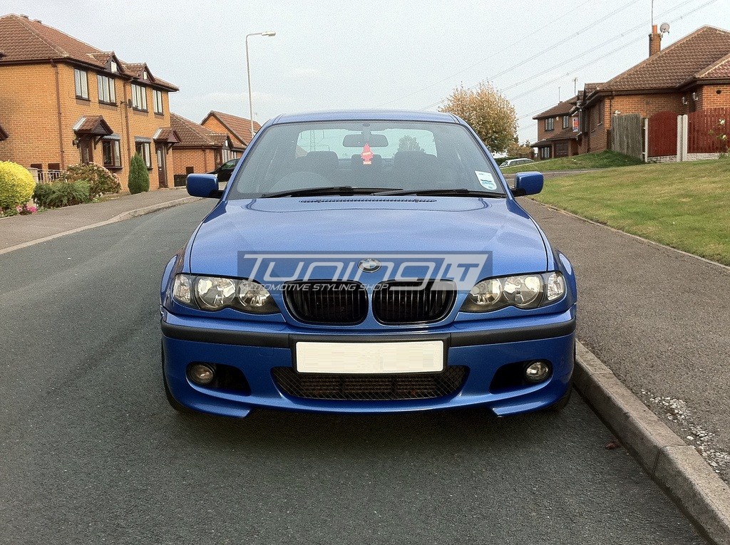 BMW E46 M-Tech 2 Priekinis Buferis su skaidriais priešrūkiniais