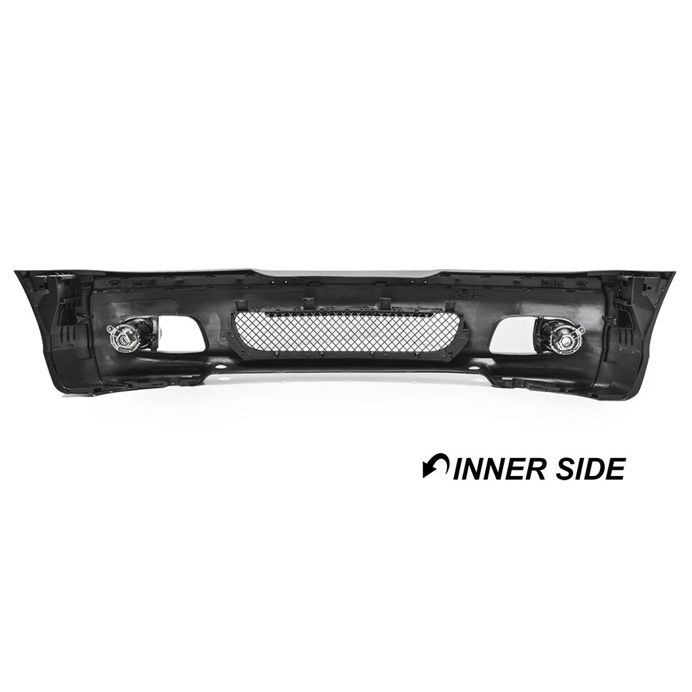 For BMW E46 M-Tech 2 Front Bumper with clear fog lights