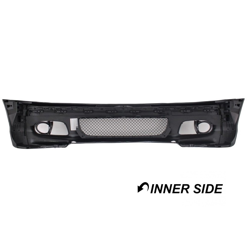 For BMW E46 coupe Front M-Tech Bumper, with clear fog lights